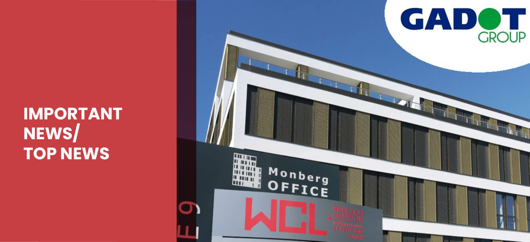 GADOT Germany continues to grow and becomes the owner of WCL Shipping ...